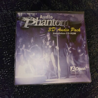 PC Software CD Disc AOpen Audio Phantom 3D Audio Pack Installation | eBay