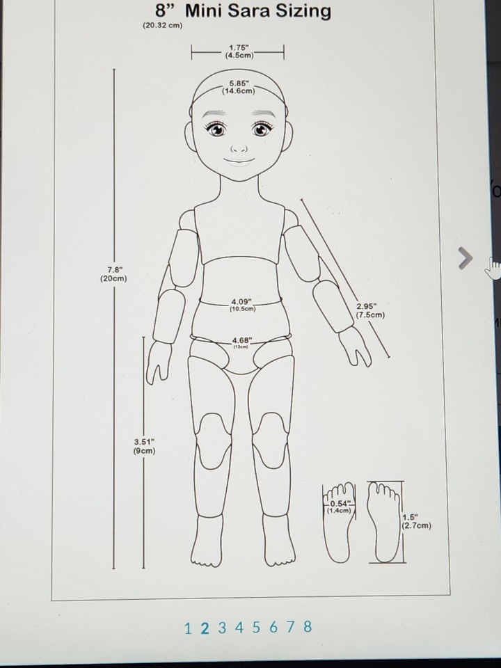 RRFF Ruby Red Fashion Friends - 8" Mini Freida Doll - New in box | eBay