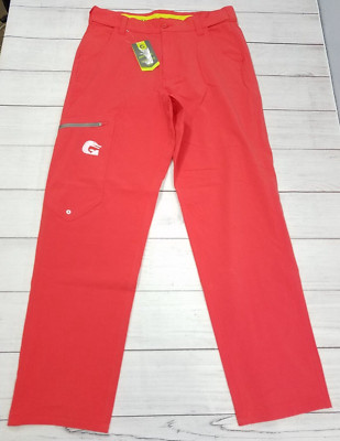 Gator Waders BRKLNE Performance Fishing Pants Mens Size Medium - Red | eBay