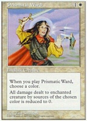 Prismatic Ward x1 - 5th Edition - Light Play, English - 5th Edition | eBay
