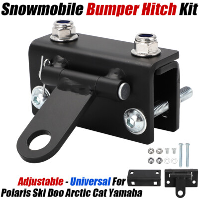 Snowmobile Sled Trailer Tow Hitch Kit For Polaris Ski Doo REV Arctic ...