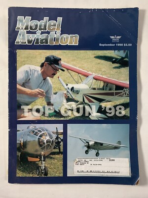 MODEL AVIATION MAGAZINE - September 1998 | eBay