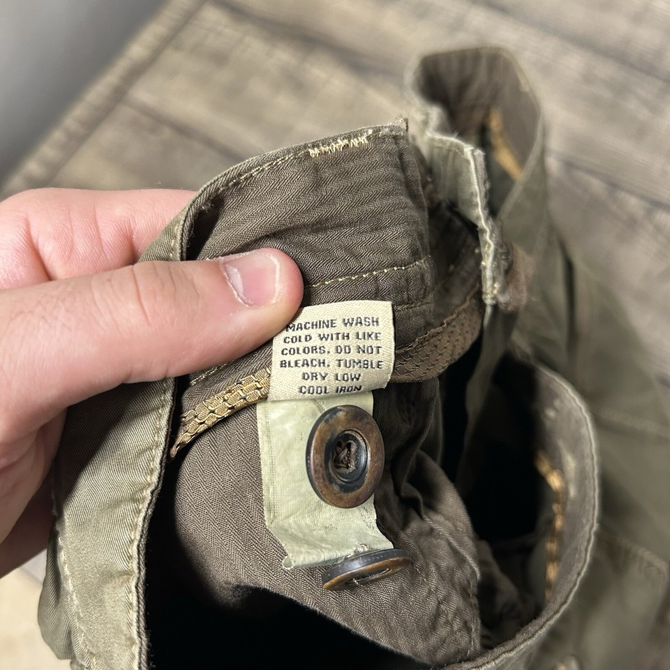 New Zenfari Cotton Khaki Chino Olive Green Outdoor Hiking Pants Men’s ...