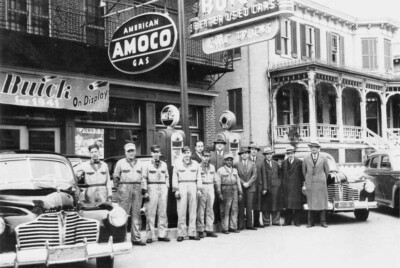 Vintage Look AMOCO American Oil Co. Gas Station NEW Sign: 12x18" USA ...