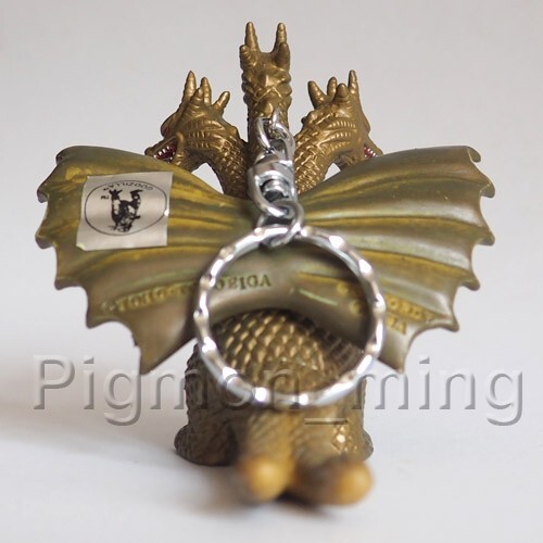 TOHOBIGA Godzilla mini Figure Keychain King Ghidorah - Free Shipping | eBay