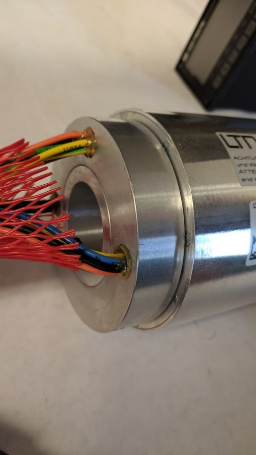 INDUSTRIAL SLIP RING ASSEMBLY - LTN SERVOTECHNIK GMBH SC100-08/14-C43 ...