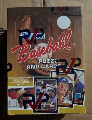 1987 Donruss Baseball Box (36 Packs) RVP Wrapped Wax Box FASC From A ...