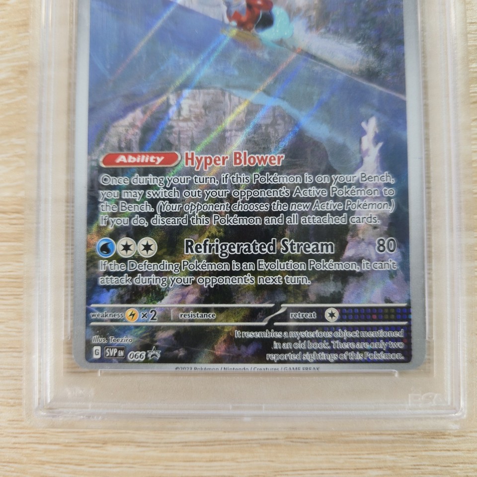 MISCUT MC ERROR PSA 9 Iron Bundle SVP 066 ETB Black Star Promo IR ...