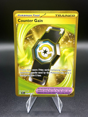 Counter Gain - 249/191 Surging Sparks - Secret Gold Full Art - Pokemon ...