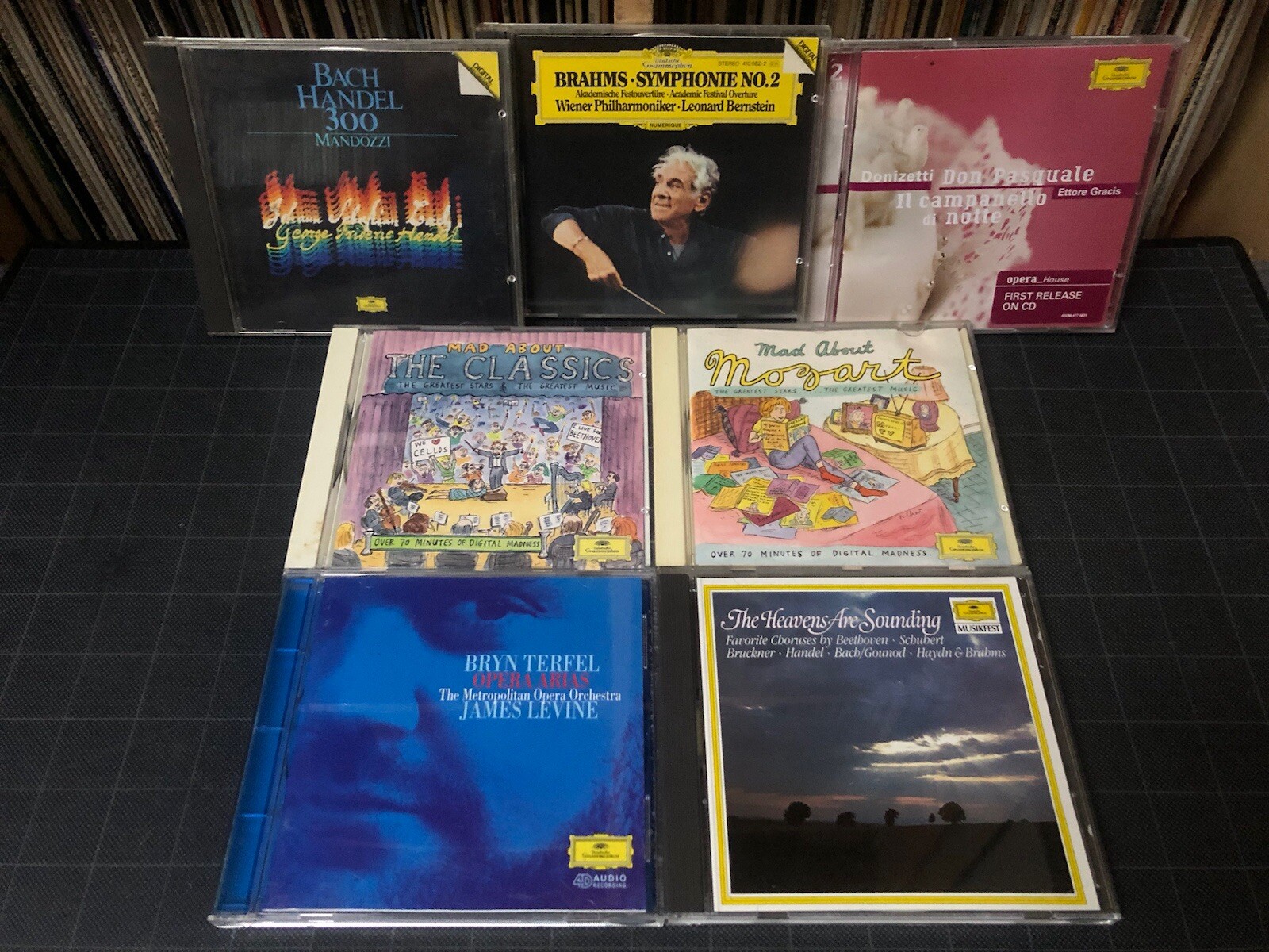 W. Germany/Japan Import Classical/Opera CD Lot (60) DG/TELARC/NIMBUS ...