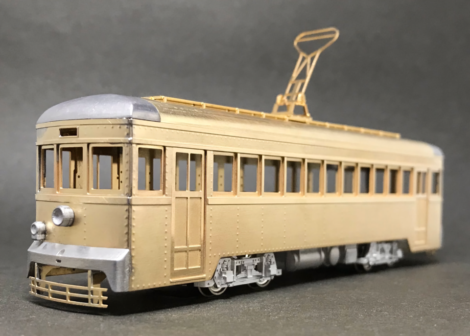 HO/J Scale Aru-Model Vintage Bow Collector Streetcar Kit Tram Old-Time ...
