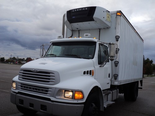 81K Miles 2009 STERLING REFRIGERATED BOX TRUCK LIFT GATE DIESEL TRUCK ...