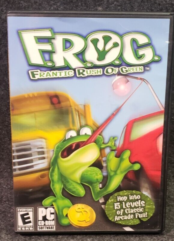 Frog Frantic Rush of Green PC Game EXCELLENT (CAB1S1 ...