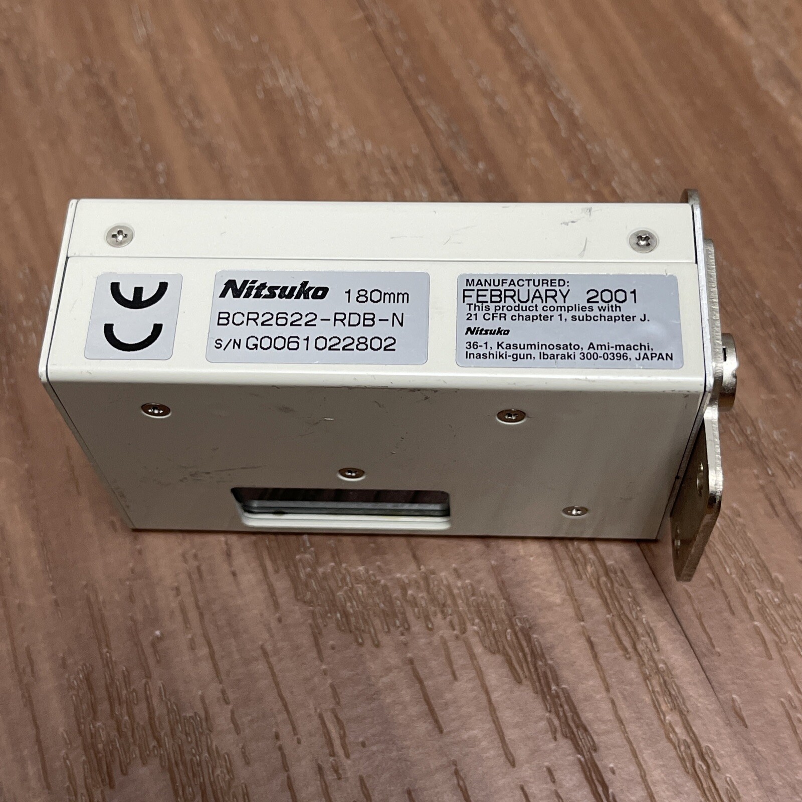 NEC 180mm. BCR 2600 BCR2622-RDB-N Barcode Scanner | eBay