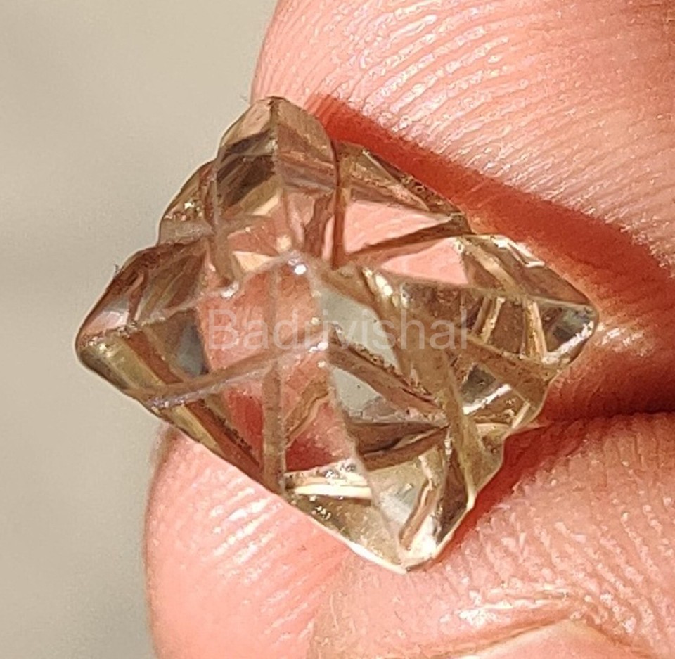 Raw Diamond 4.01Ct D-Color Certified Colorless CVD Loose Gemstone FL ...