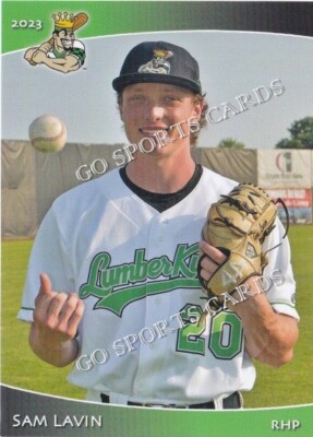 2023 Clinton LumberKings Sam Lavin RC Rookie Minor League | eBay