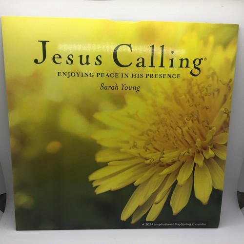 Jesus Calling Enjoying Peace in His Presence 2023 Premium Wall Calendar ...