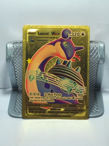 GOLD LAPRAS VMAX - Pokemon Card - Mint Condition | eBay
