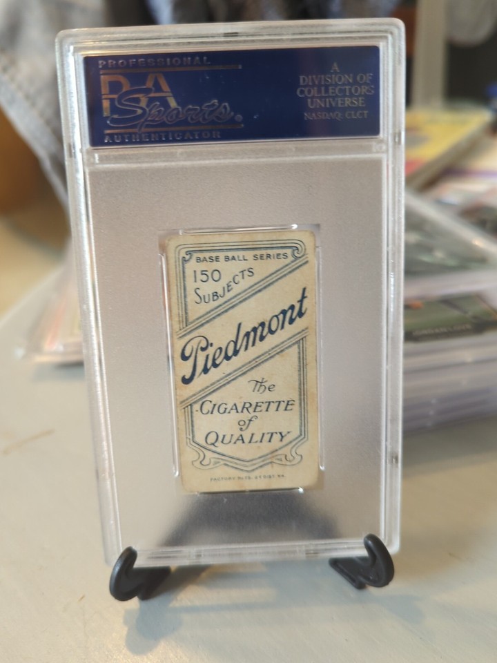 1909 T206 Ed Karger Cincinnati Reds Piedmont PSA 3.5 VG+ INVEST NOW SET ...