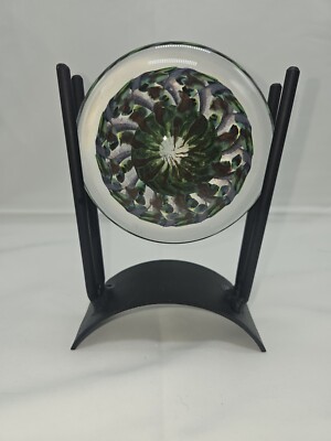Robinson Scott Eyepod Glass Disc And Stand | eBay