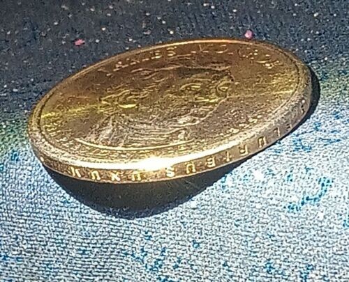 2008 D $1 James Monroe Presidential Dollar Error, Edge Lettering Upside ...