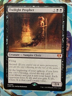 Mtg Commander Masters Twilight Prophet NM | eBay