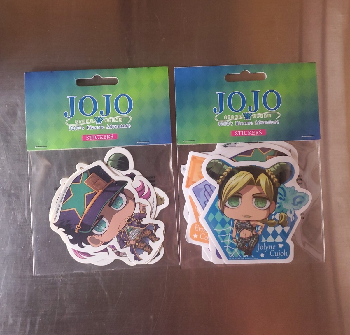 Jojo's Bizarre Adventure Stone Ocean Chibi Narciso Jolyne 2 Sticker ...