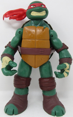 2012 Playmates Teenage Mutant Ninja Turtles Battle Shell 10" Raphael | eBay