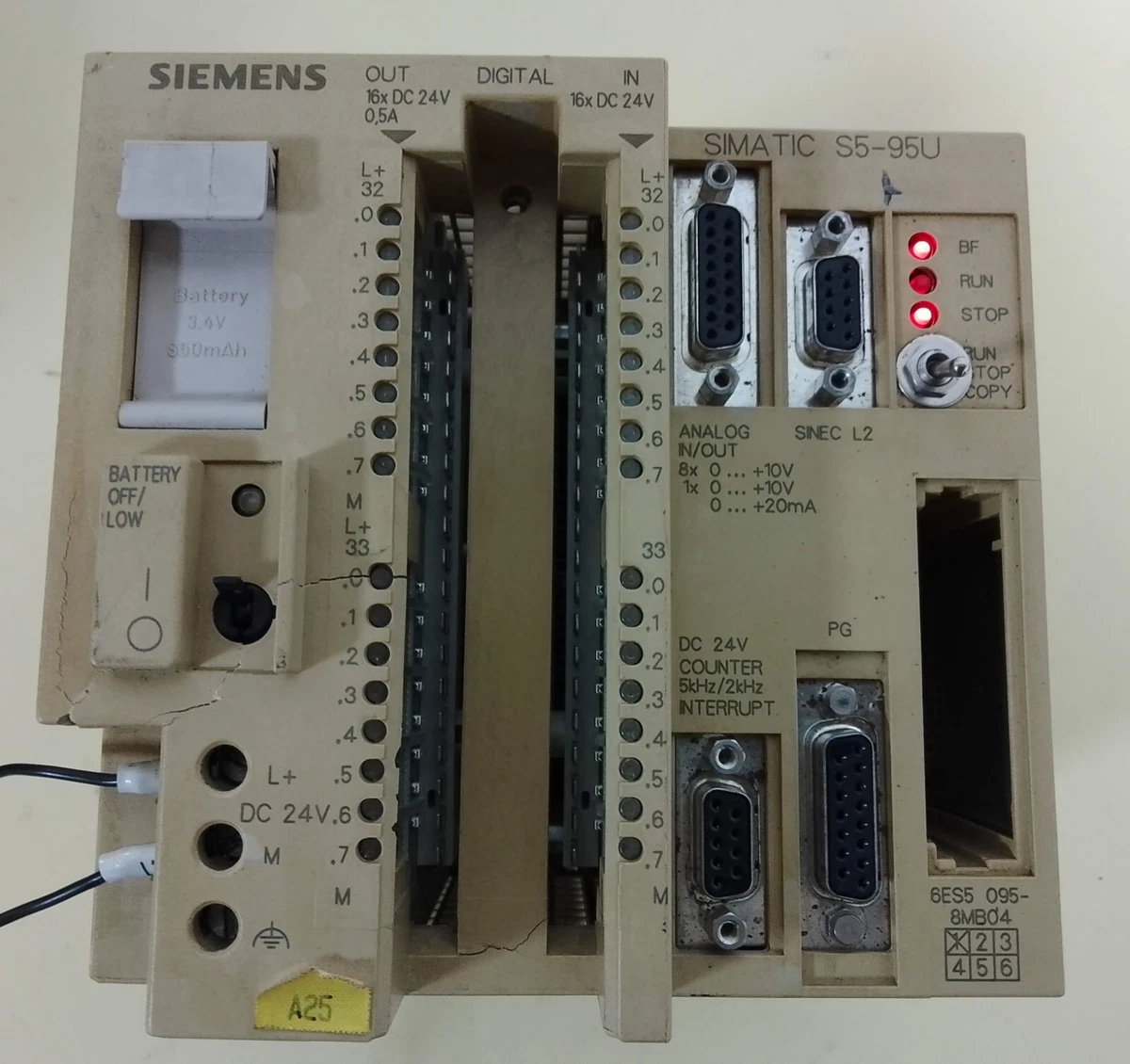 SIEMENS SIMATIC S5 INTERFACE MODULE 6ES5 095-8MD02, 59% OFF