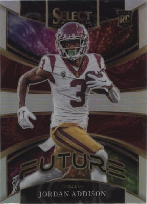 2023 Panini Select Draft Picks - Future Jordan Addison #FUT-5 Silver ...