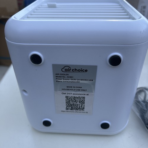 Air Choice Air Cooler Model # AC 801 Color Changing | eBay
