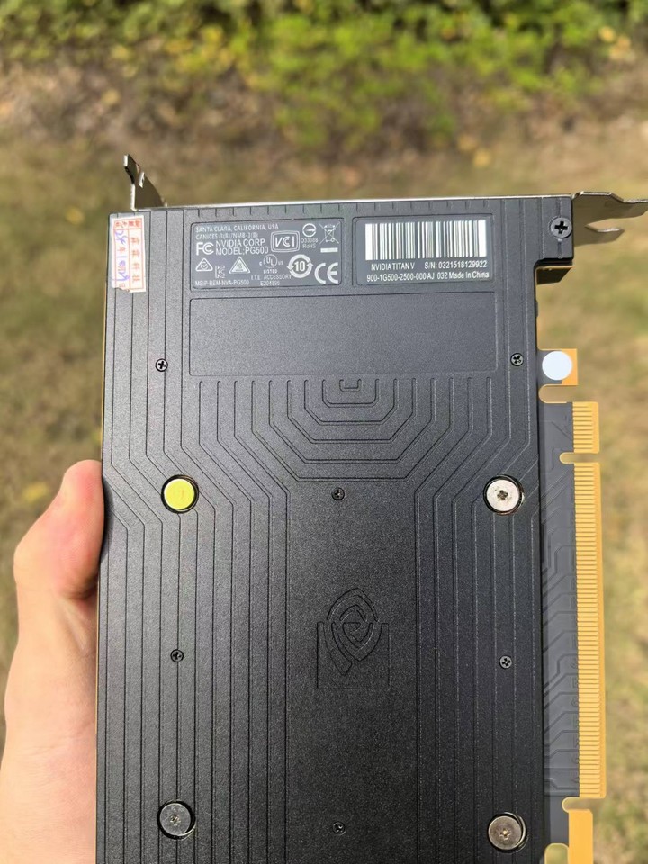 NVIDIA Titan V 12GB HBM2 Professional CUDA Graphics Card GPU 900-1G500 ...