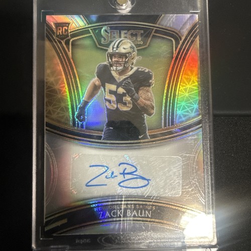 2020 Panini Select - Select Signatures Zack Baun #SS-ZBA (AU, RC) | eBay