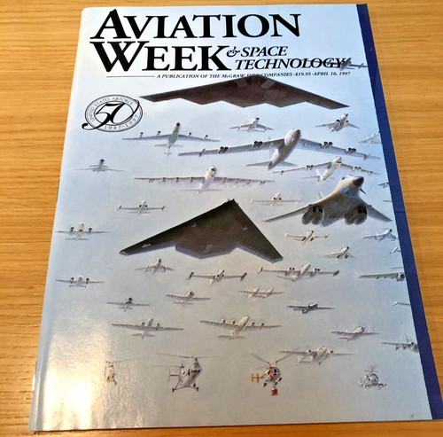 Aviation Week & Space Technology April 16, 1997 * USAF 50th Anniversary ...