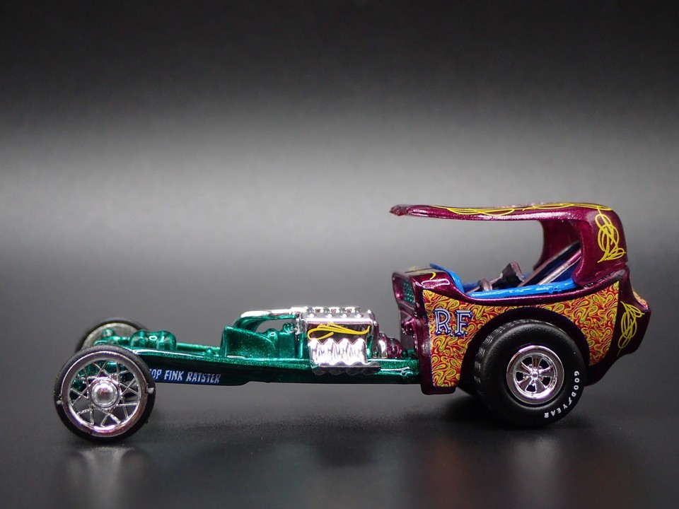 ED BIG DADDY ROTH RAT FINK CUSTOM DRAGSTER 1:64 SCALE DIORAMA DIECAST ...