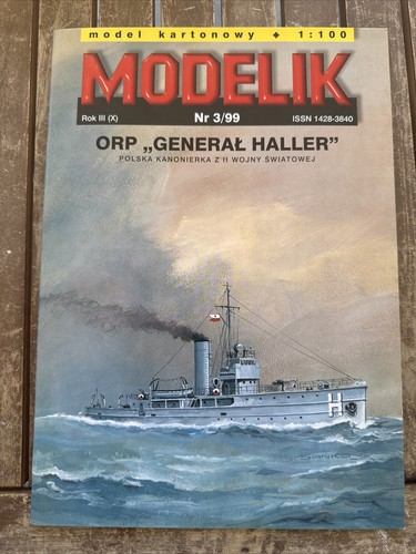 Modelik Paper Model ORP GENERAL HALLER 1939 Nr 3/99 | eBay
