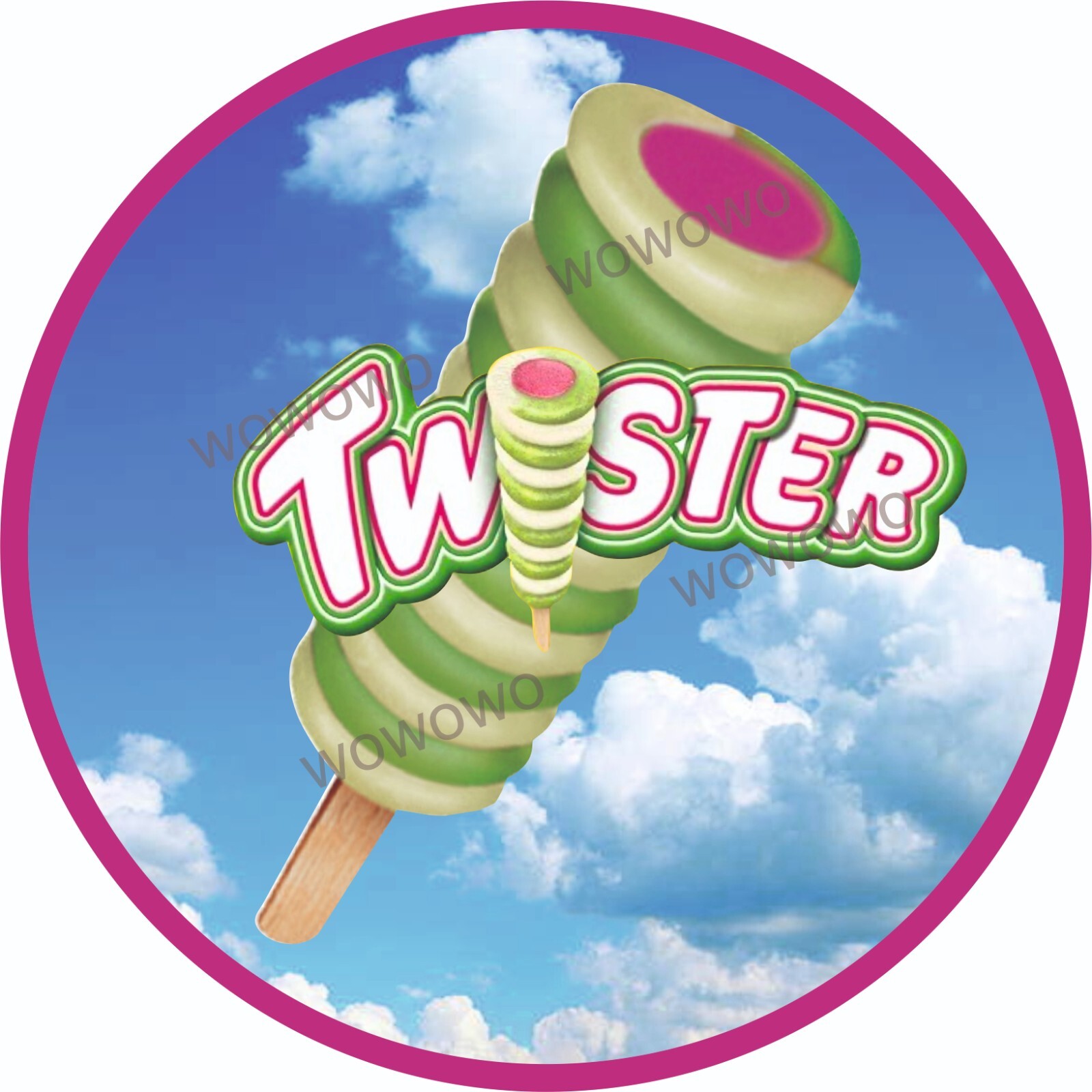 Ice cream van sticker Twister stickers lolly trailer decal | eBay UK