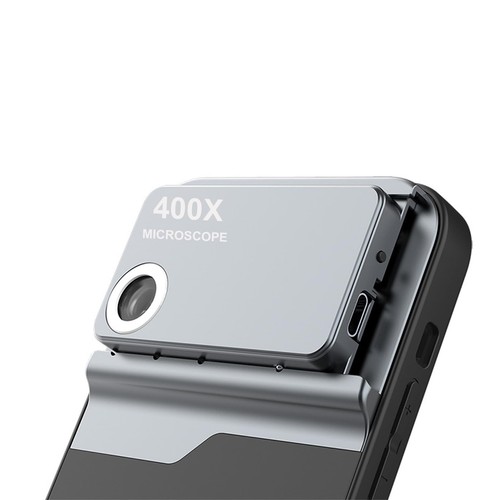 Phone Microscope Lens, HD 400x Zoom Phone Micro Lens Attachment ...