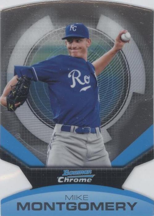 2011 Bowman Chrome - Futures Mike Montgomery #22 (RC) for sale online ...