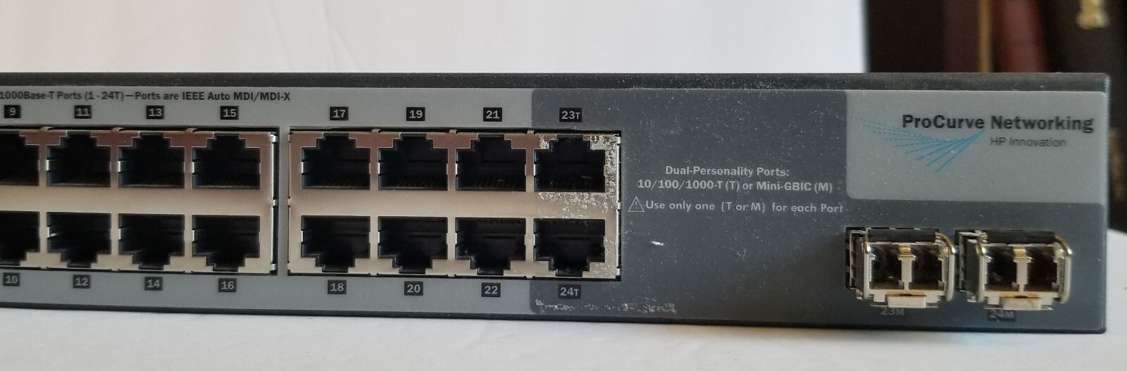 HP ProCurve (J9028B#ABA) 24-Ports Rack-Mountable Switch Managed for ...