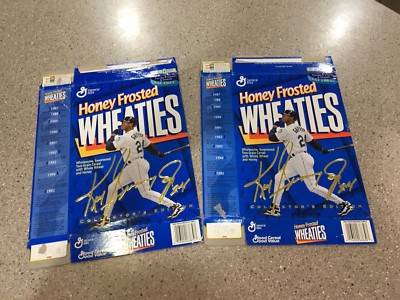 Ken Griffey Jr. Collectors Edition Box General Mills Honey Frosted ...