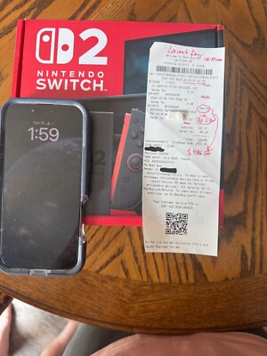 New!!! Nintendo Switch 2 (Console Only) Midnight Launch Edition with ...