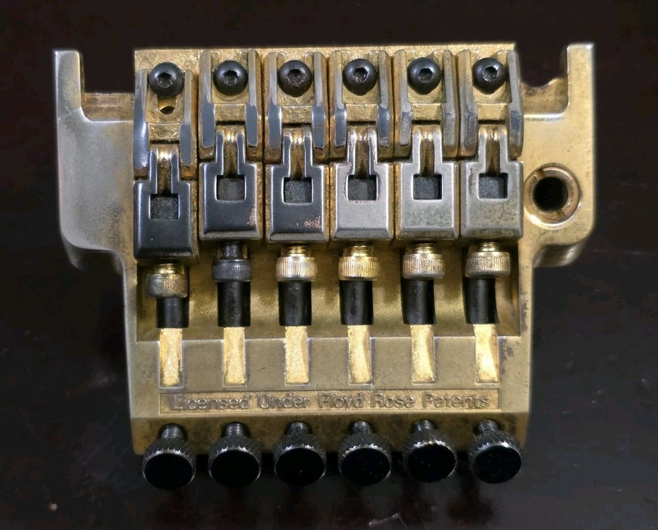90's Ibanez Lo-Pro Edge Floyd Rose Tremolo Unit Bridge Gold Made in ...