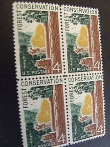 US Postage Stamp 1958 FOREST CONSERVATION Scott 1122 4-4c | eBay