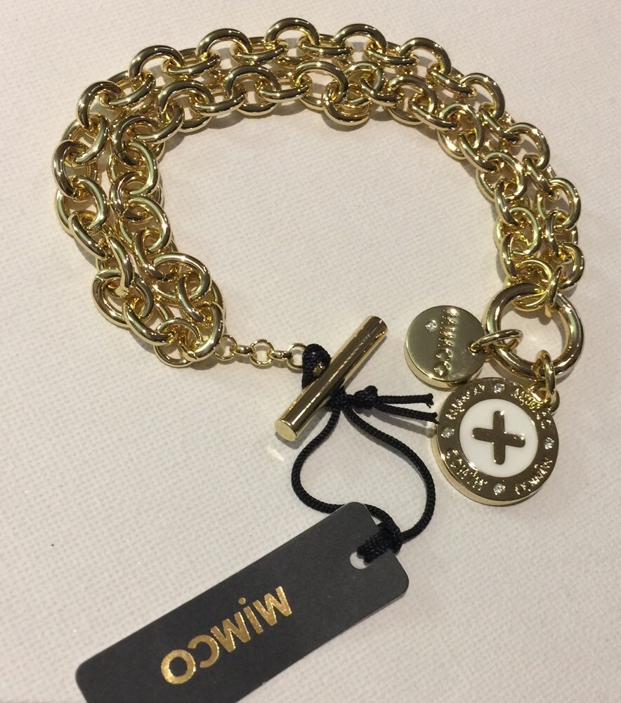 Mimco Brand New Gold Supernatural Wrist Cuff Wrist Bracelet + Mimco ...