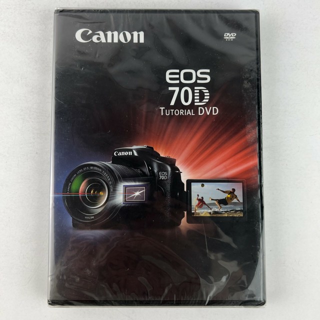 Canon EOS Rebel 70d OEM Original Tutorial DVD for sale online | eBay