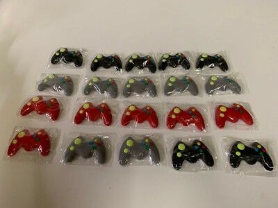 Game Controller Erasers gaming party birthday gift pack of 20 | eBay