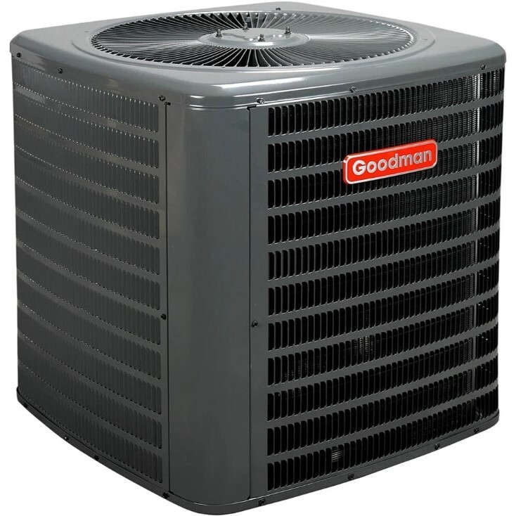 Goodman 3 Ton 15.2 SEER2 Heat Pump & 10kW Air Handler Electric Heat ...