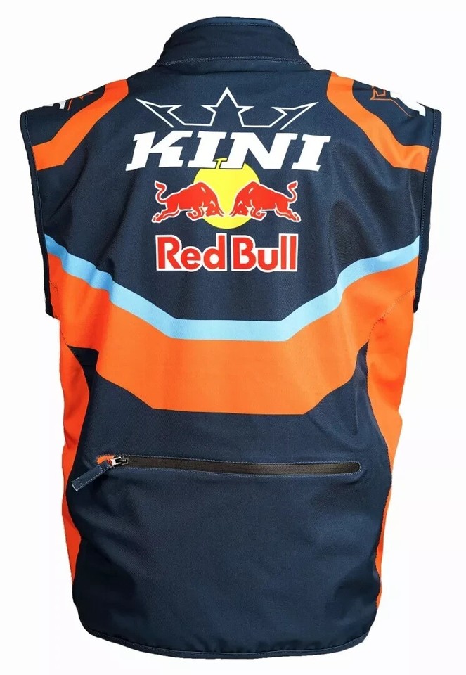 Kini Red Bull Competition Body Vest Enduro V 2.3 Navy / Orange LG | eBay