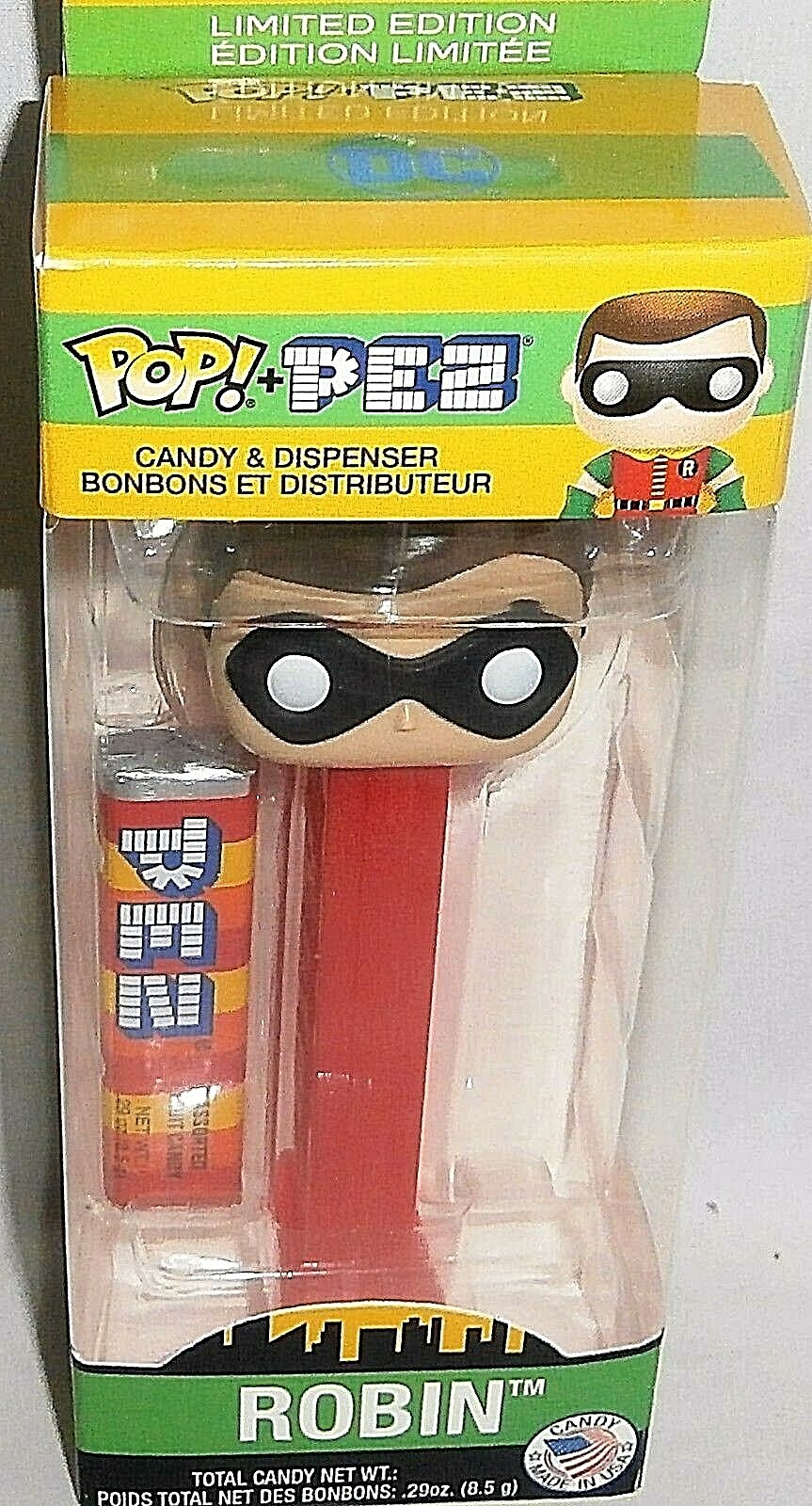 Funko POP! PEZ - Limited Edition "DC ROBIN" | eBay